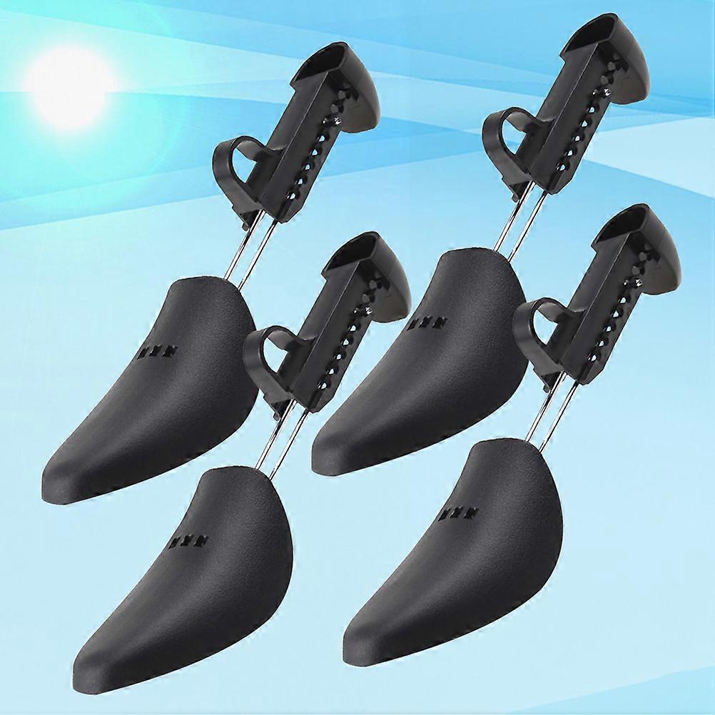 4 Pcs Mens Sneaker Shoe Trees Men Adjustable Stand Shoe Widener Leather ...
