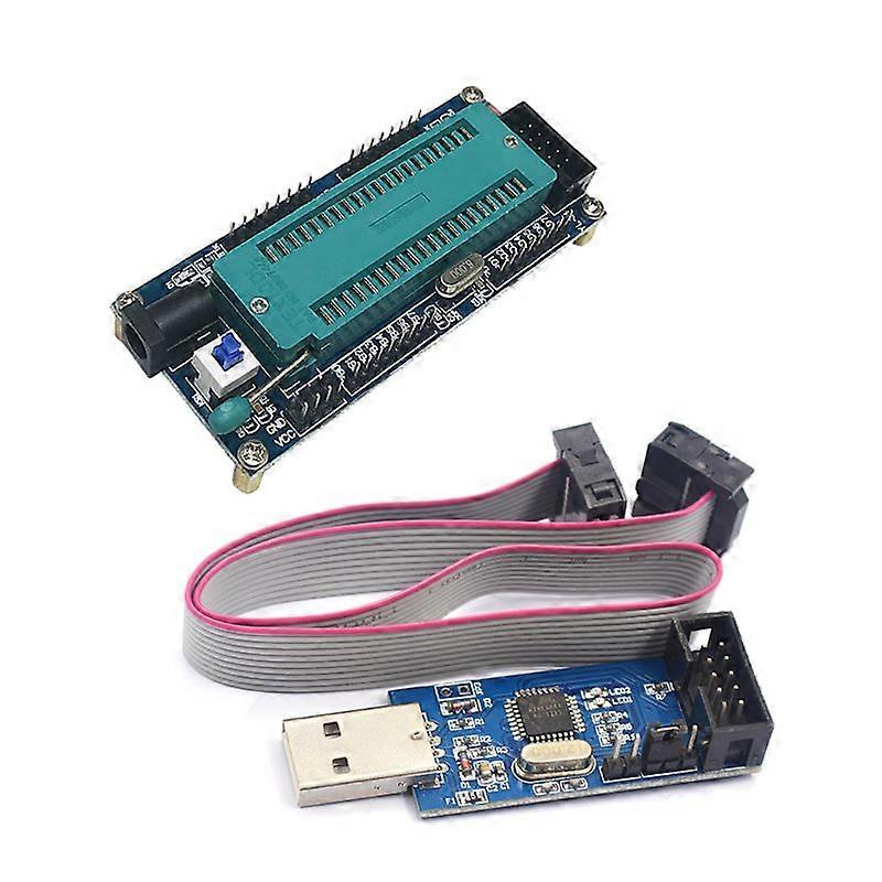 Avr Atmega System Development Board And 5v Usb Atmega8 Isp Programmer Usbasp Downloader 51