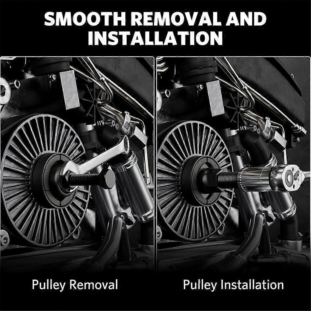 Power Steering Pulley Puller Installer Kit Vacuum/Water Pump Pulleys ...