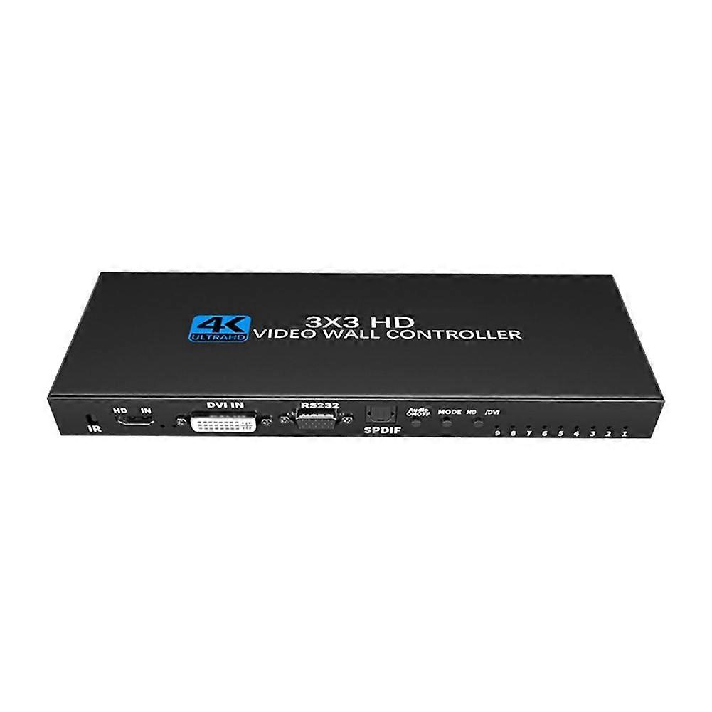 4K -Compatible Video Controller 3x3 Video Wall Processor -Compatible ...