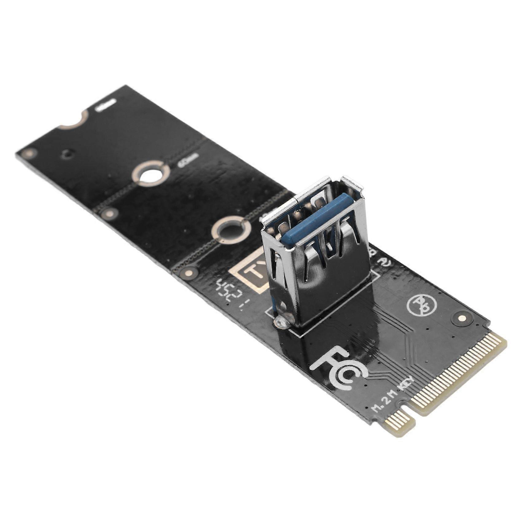 M.2 to PCI-E X16 Slot Adapter Card NGFF Pcie Riser Card NVME VGA ...