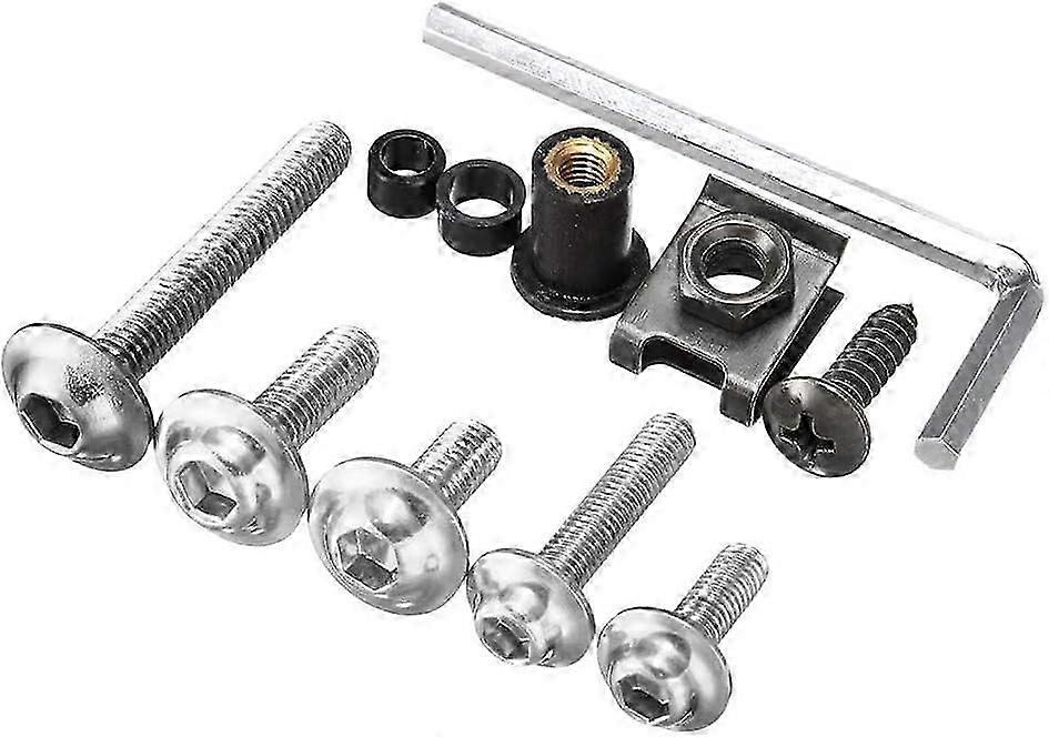 137 Pieces Motorcycle Fairing Body Bolt Kit, Fasteners Kit Fasteners ...