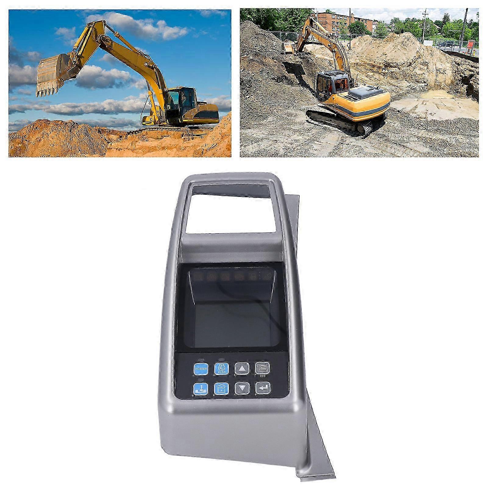 Excavator Gauge Panel LCD Display Quick Response 539 00076 Excavator ...