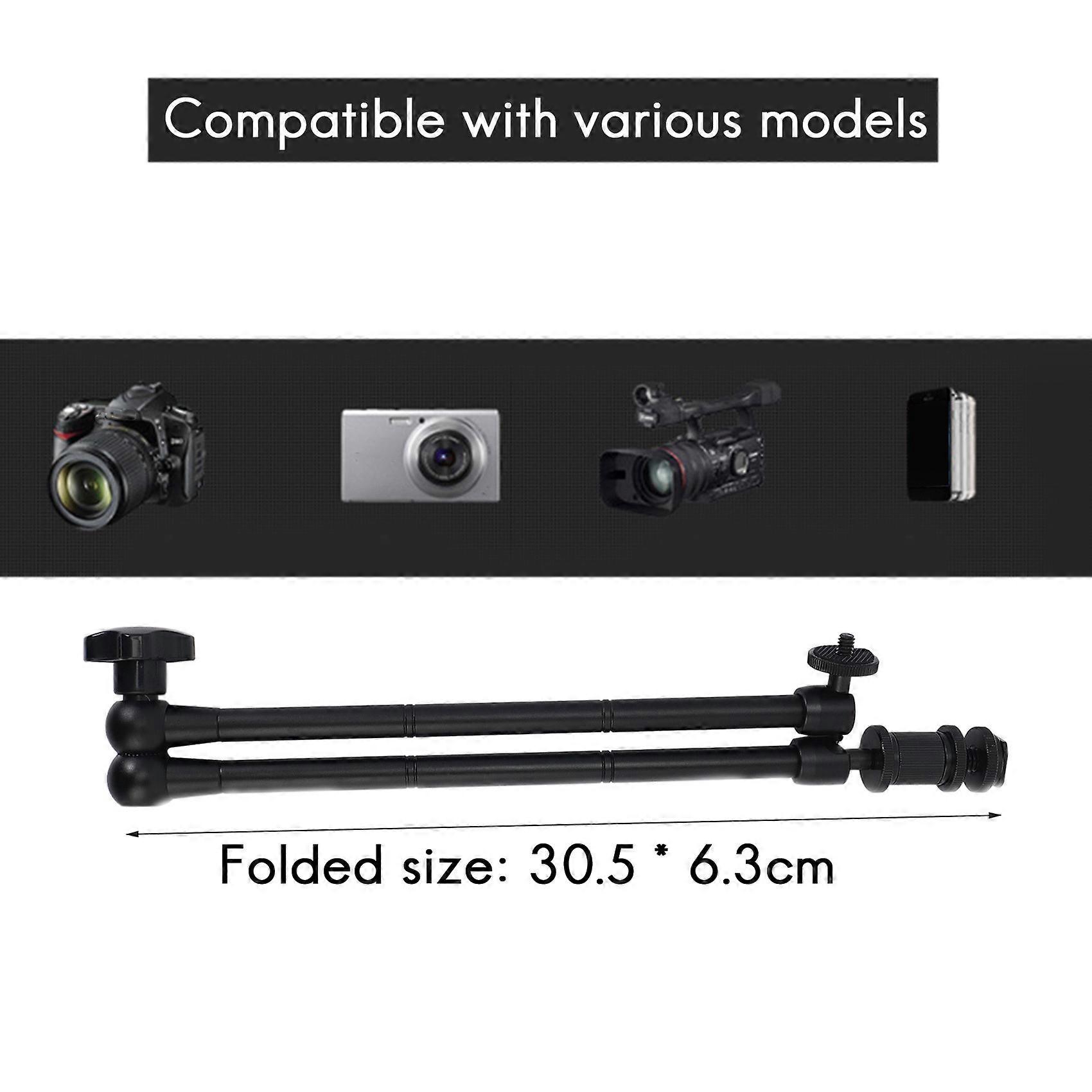 20Inch Adjustable Articulating Friction Magic Arm with Hot Shoe Mount ...