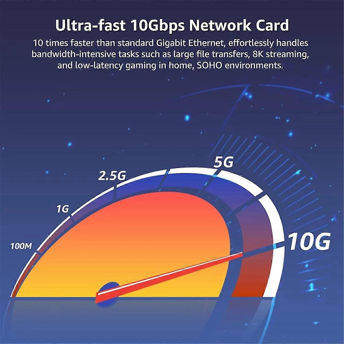 10G Server Network Card PCIE X8 X520-DA1 10Gbps Fiber Ethernet Adapter ...