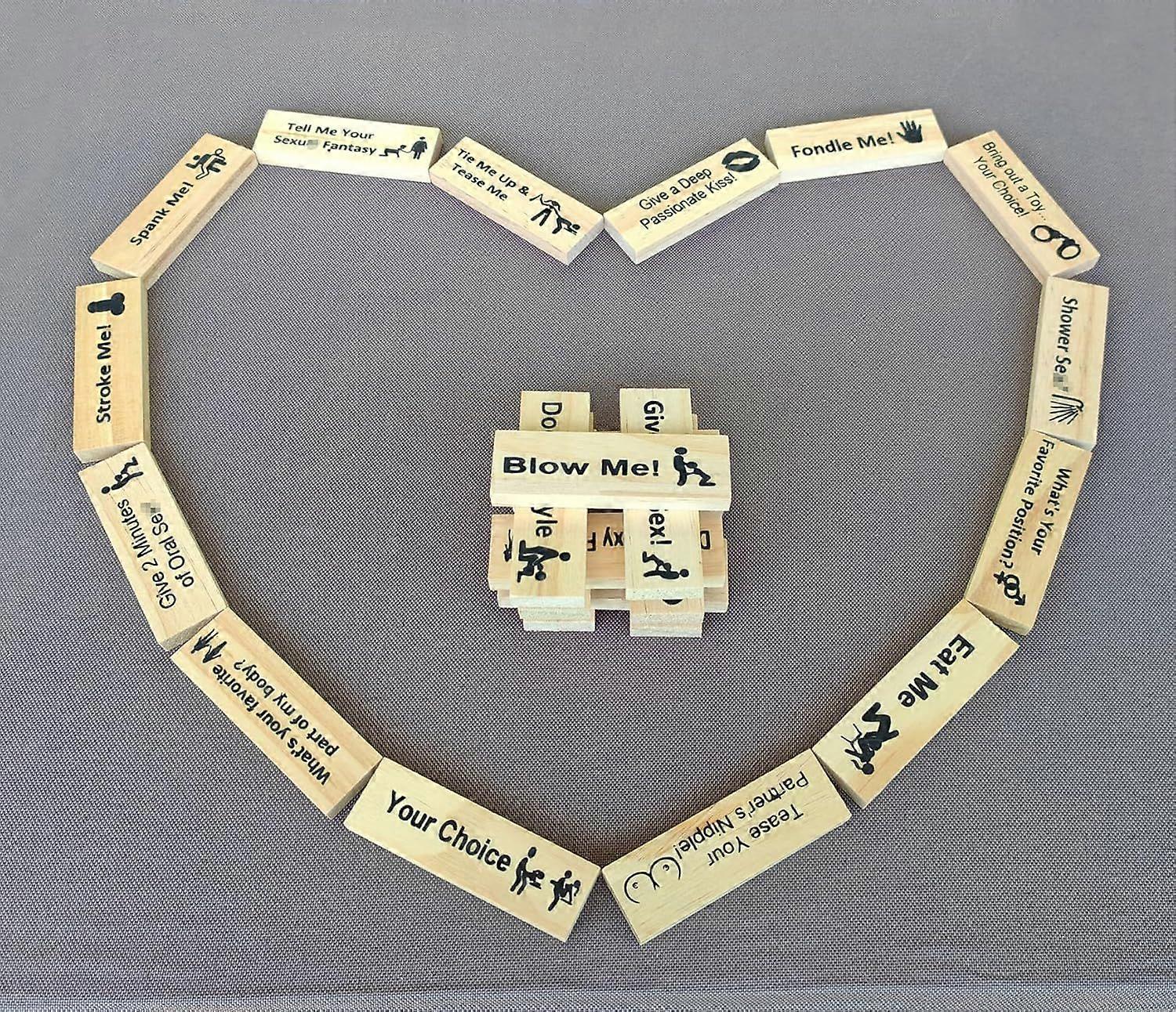 2025 Latest Model Couples Blocks Tower Game for Adults Board Tumbling ...