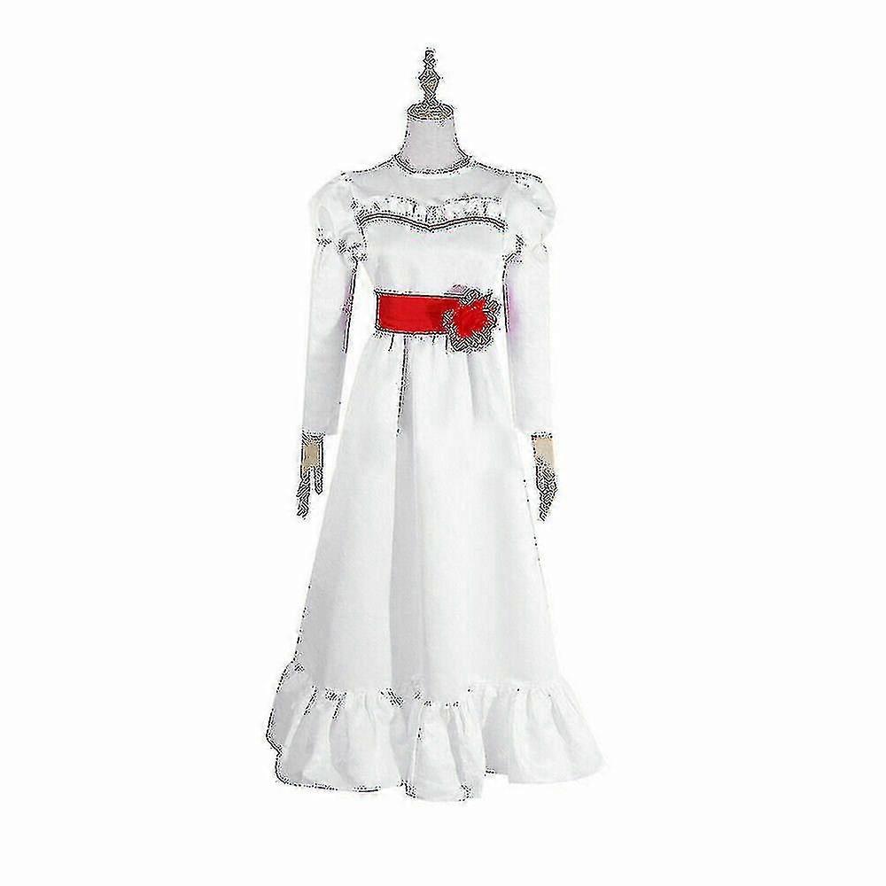 Annabelle The Conjuring Doll Costume for Kids & Adults - Fancy Dress ...