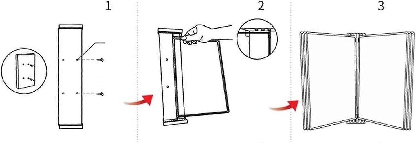A4 Magnetic Document Holder, A4 Leaflet Holder Wall Mounted, A4 ...