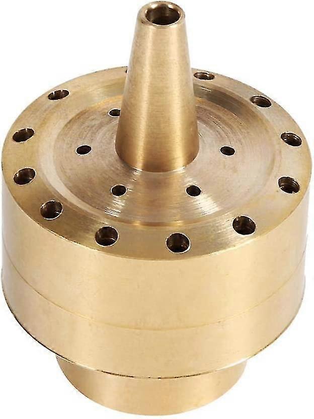 Brass Column Fireworks Water Fountain Nozzle Sprinkler Golden Garden ...