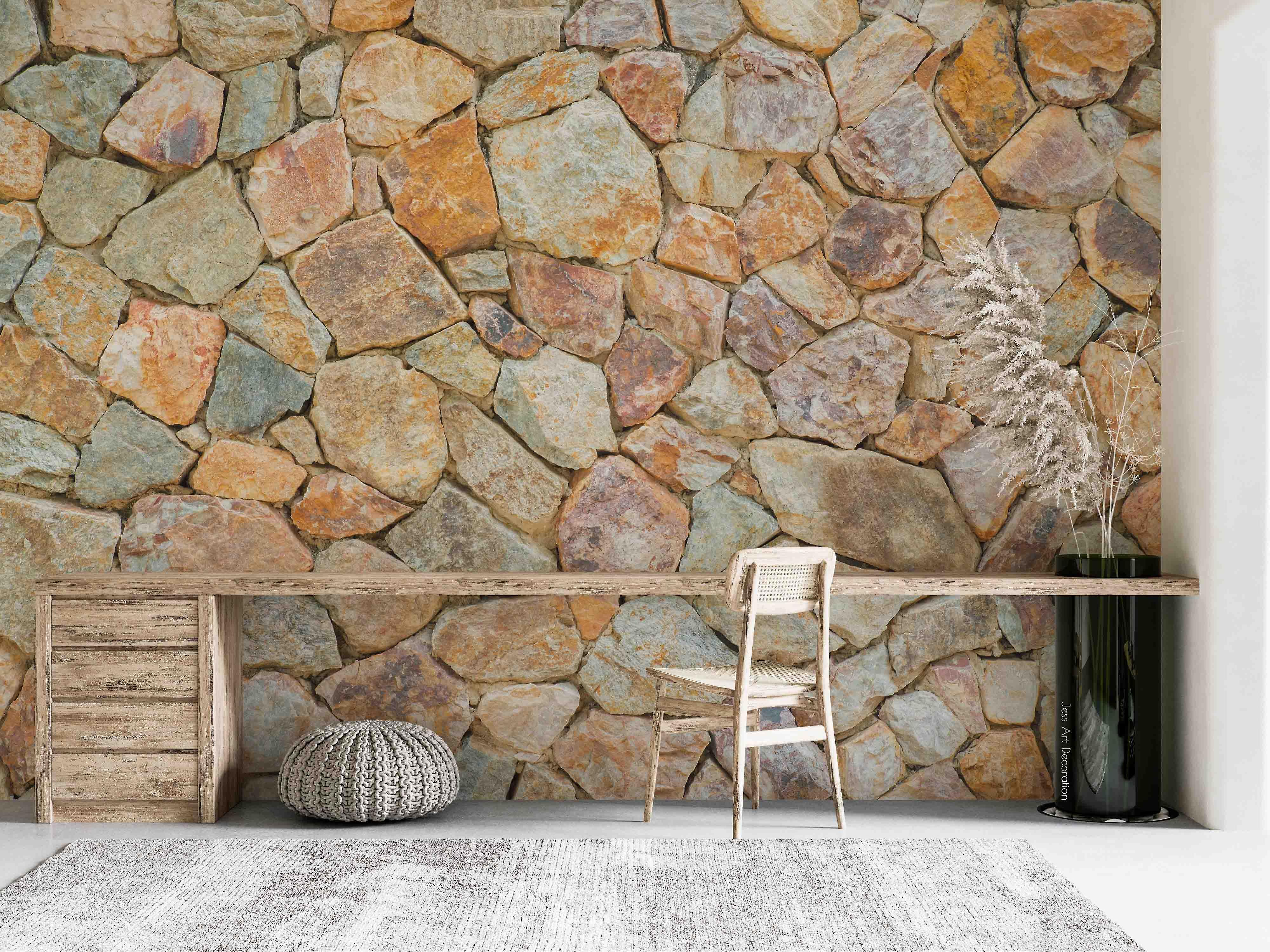 3D Abstract Stone Wall Pattern Wall Mural Wallpaper Gd 2610 | Fruugo US