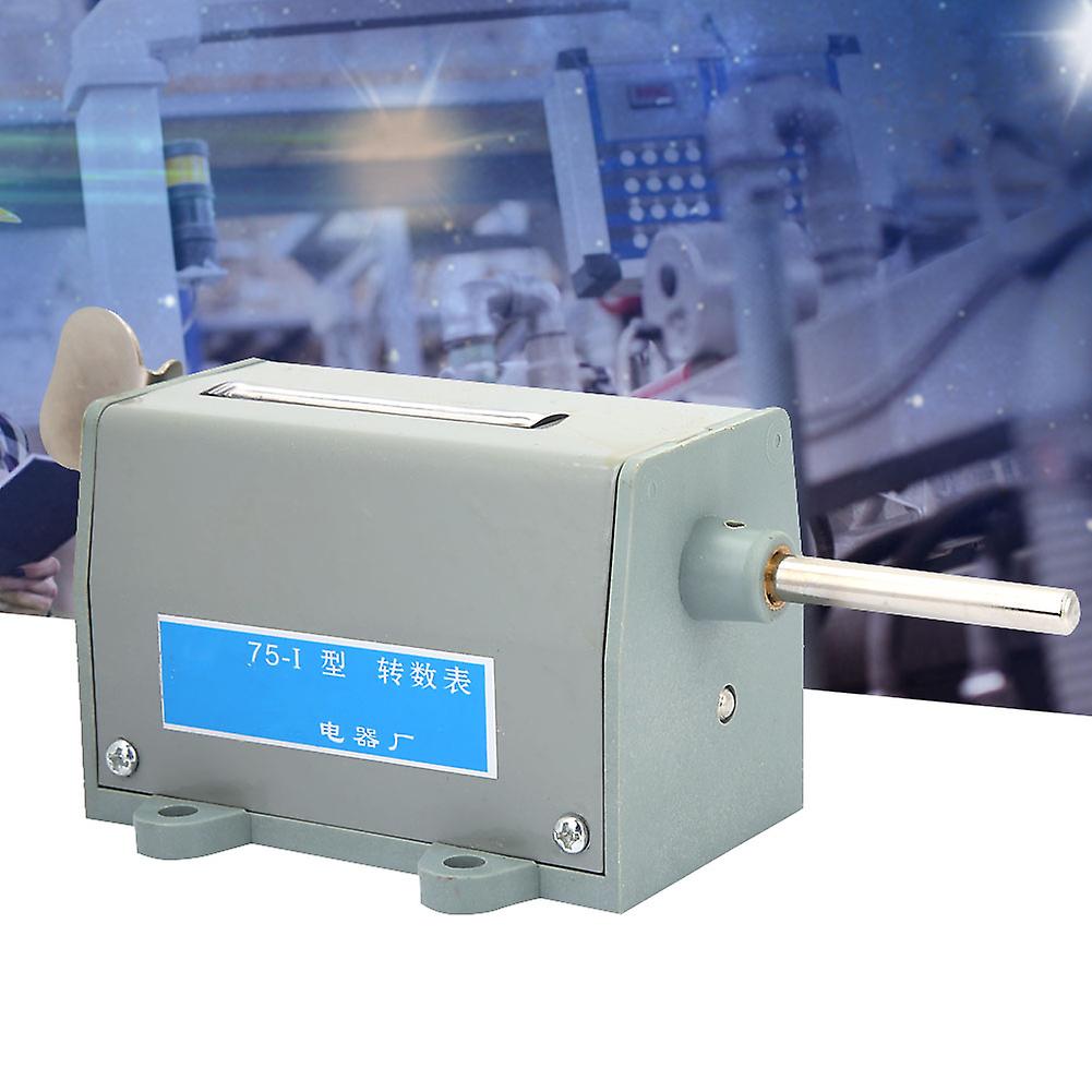 Mechanical Rotating 5-Digit Counter Resettable Pull Stroke Manual Hand ...