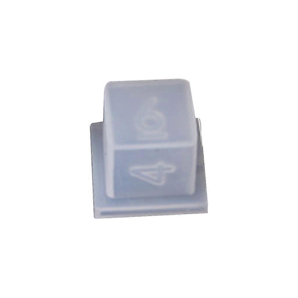 Multi-spec Digital Game Epoxy Resin Molds Dice Fillet Shape Silicone ...