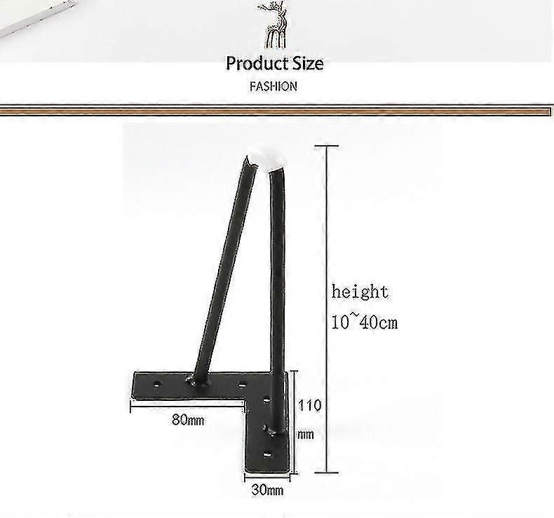 10cm-40cm Iron Table Legs Cabinet Feet Hairpin Desk Leg Metal Furniture ...