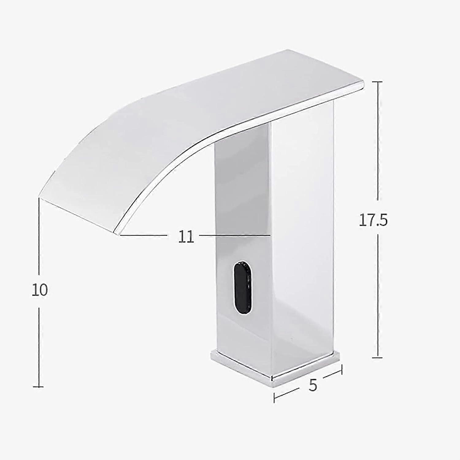 Sensor basin faucets Chrome Automatic sensor basin faucet Touchless ...