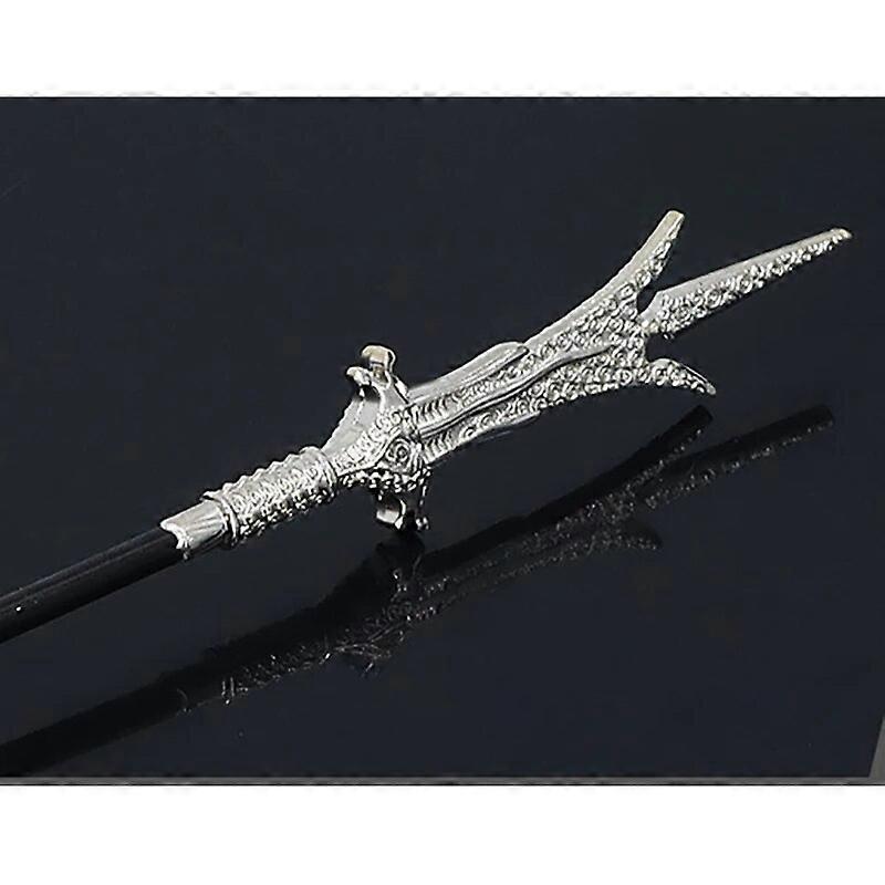 22cm Three-pointed Two-edged Lance Spear Ancient Chinese Metal Melee ...