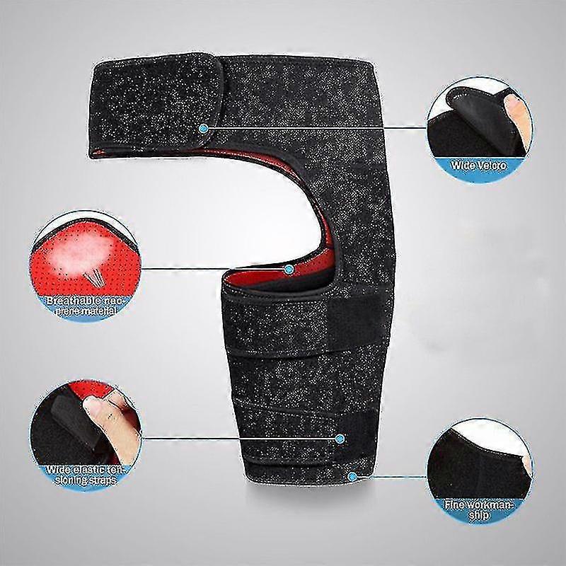 Groin Support Hip Brace Compression Groin Wrap For Thigh Hamstring Cy ...