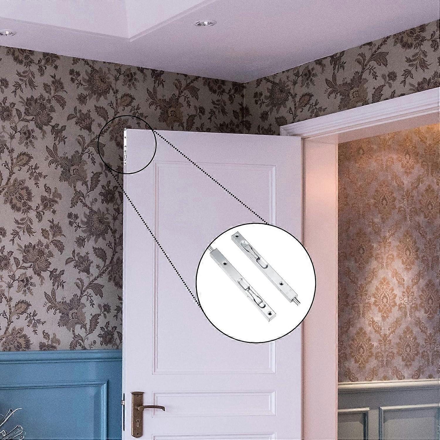 2 Pieces Hidden Door Latch Security Bolt, Lever Handle Sliding Latch ...