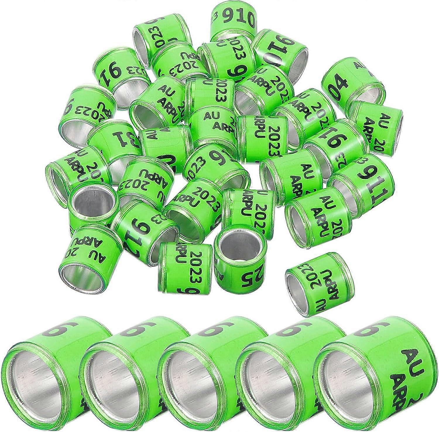 Pigeon Ring 100pcs Bird Ring Leg Bands Colorful Numbered Bird ...