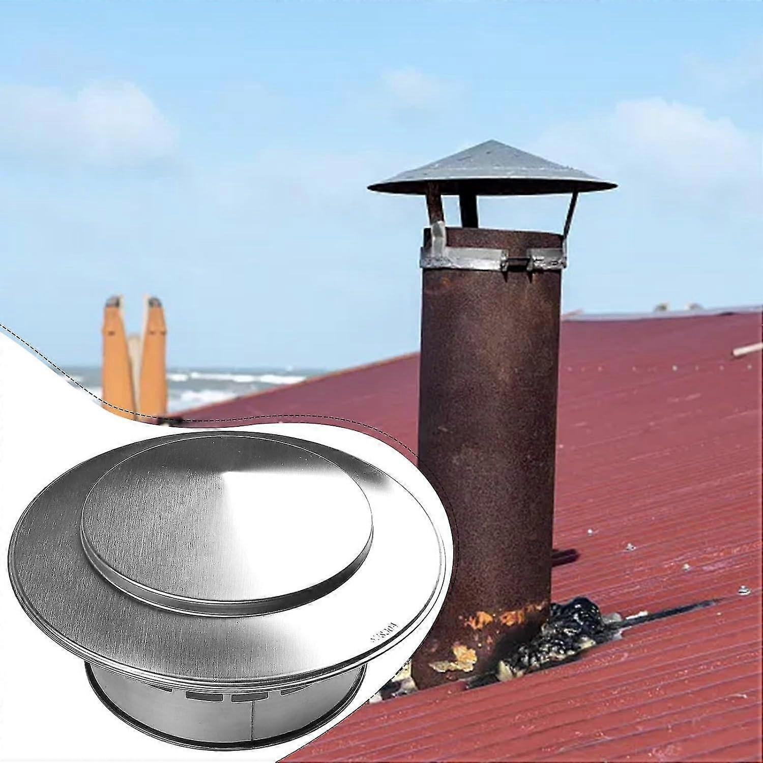 Cowl Rain Cap And Bird Guard Stainless Steel Chimney Cap Exterior Wall ...