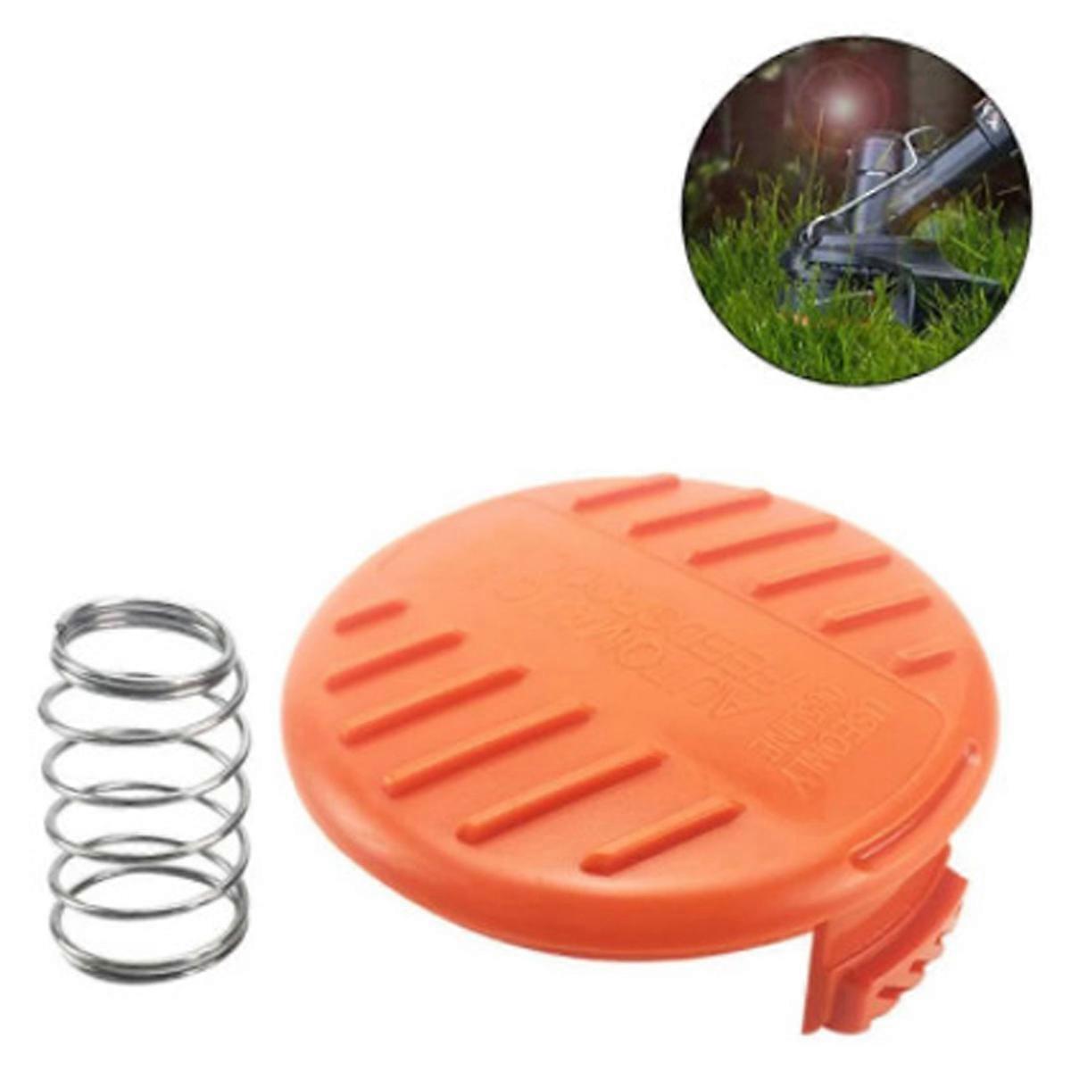 Replacement Trimmer Spool Cap Covers Compatible for Black + Decker ...