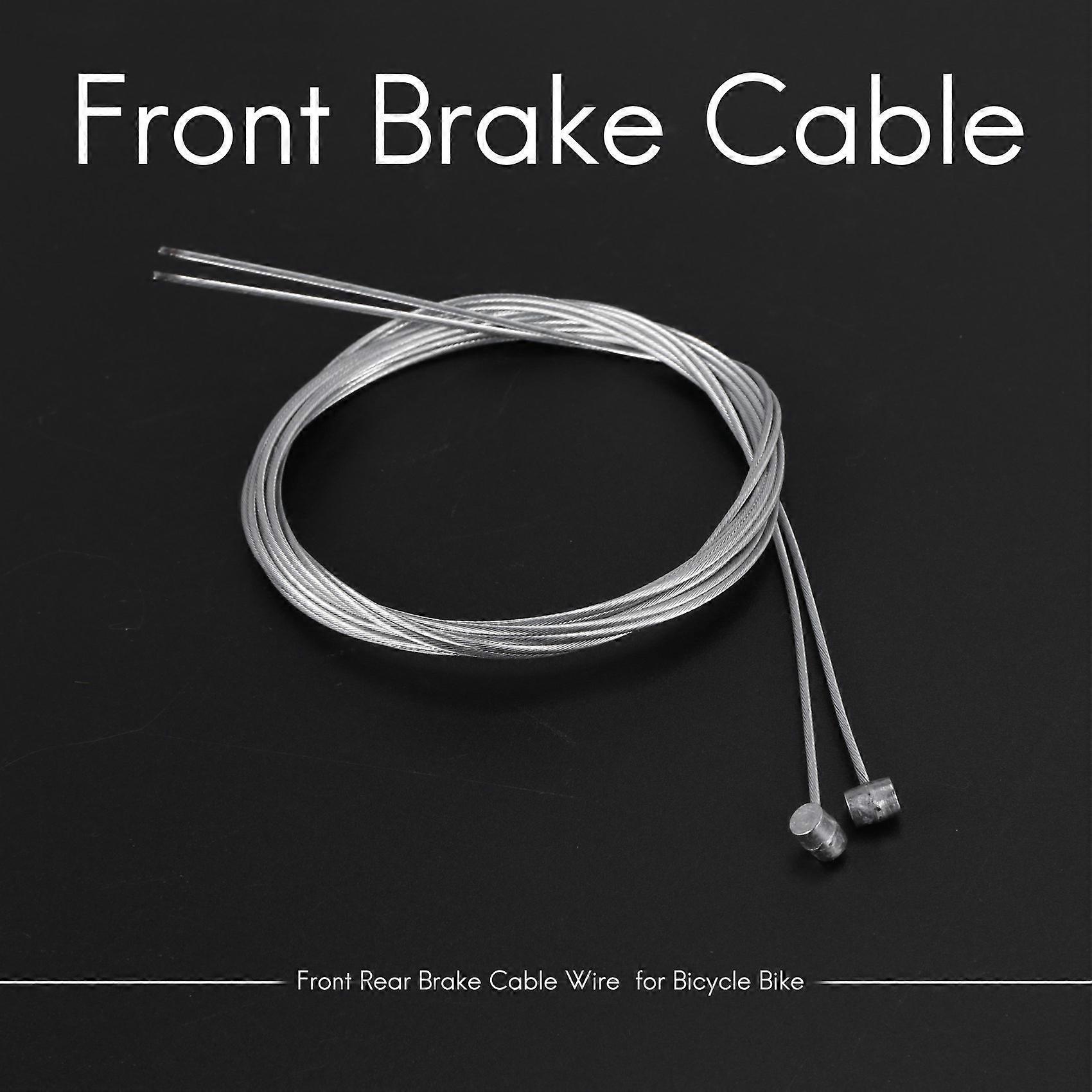 Front Rear Bicycle brake cable Wire 2 Pcs for Bicycle Bike | Fruugo UK