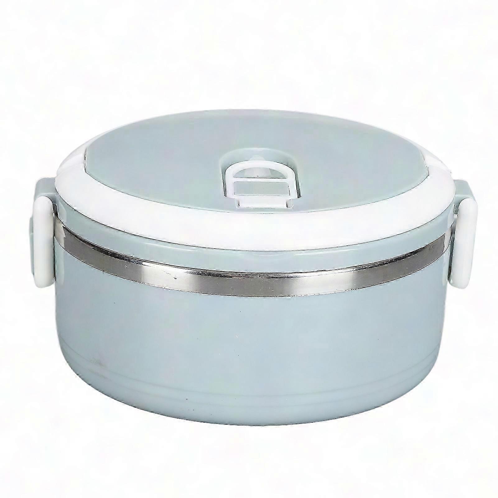 Single Layer Stainless Steel Thermal Lunch Box - Portable Bento for ...