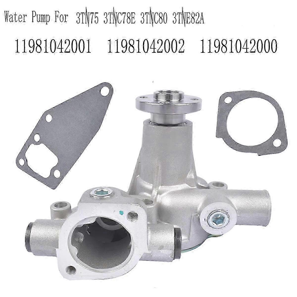 New Water Pump for 3D82, 3TN75, 3TNC78E, 3TNC80 & 3TNE82A Models ...