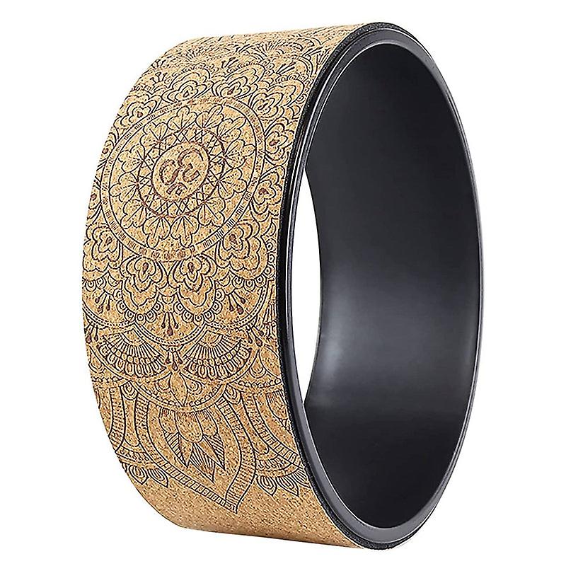 Yoga wheel roller back roller for back pain relief for dharma yoga pose ...