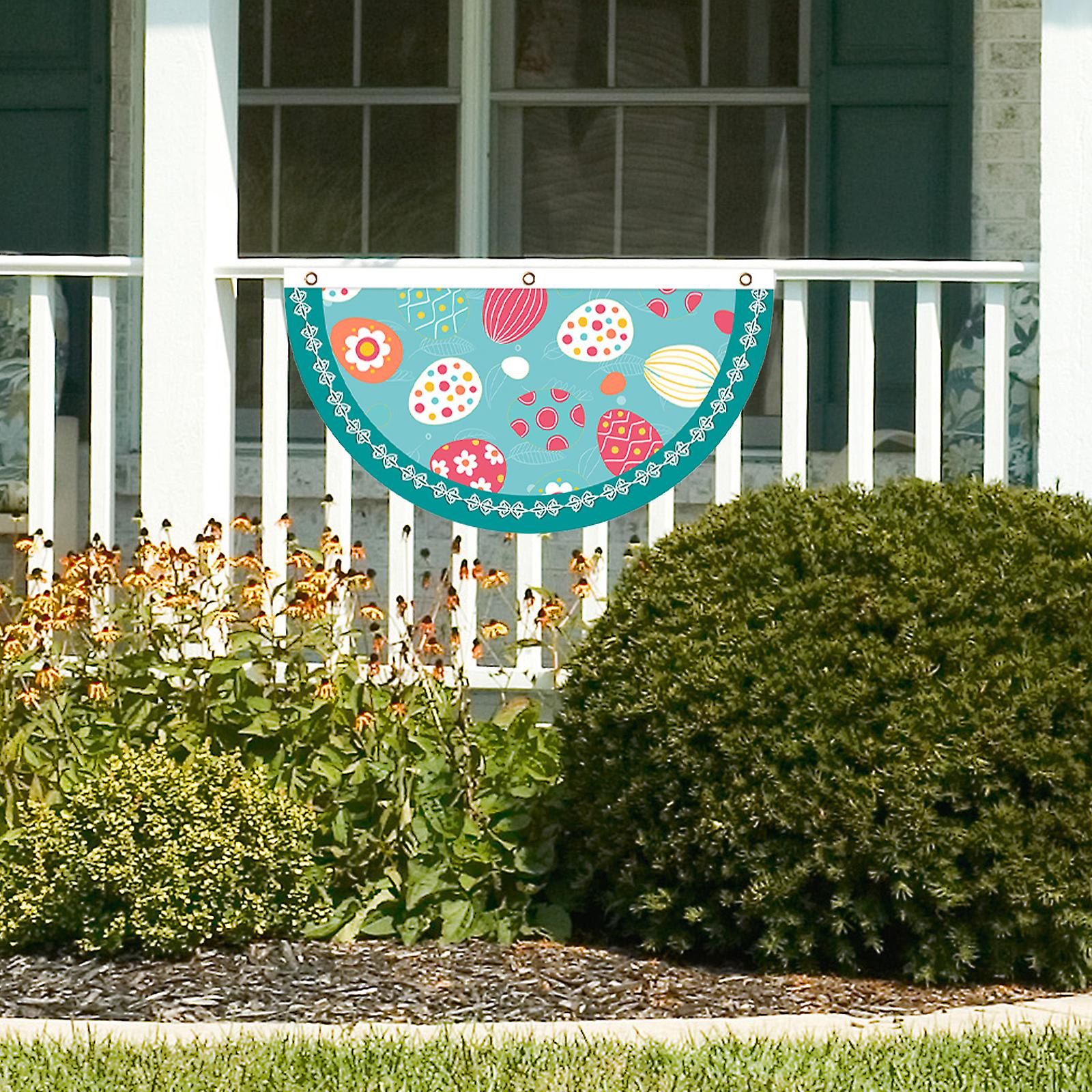 Easter Fun Goofy House Flag, Garden Flag. Cartoon Gift For Fans Garden ...