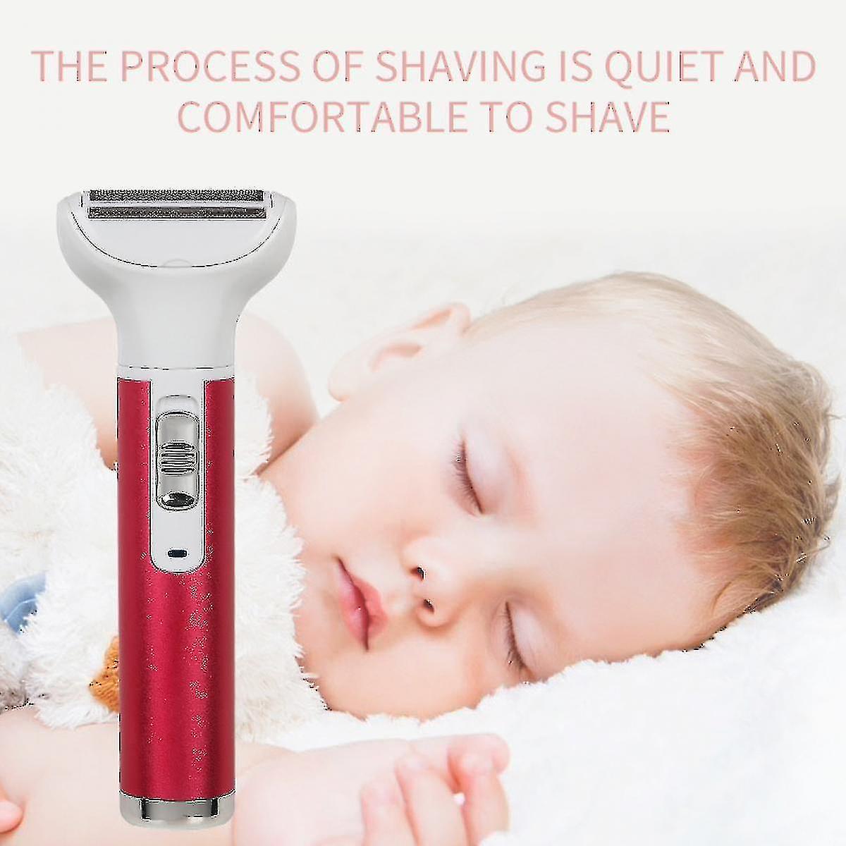 Women Bikini Trimmer, 5 In 1 Woman Electric Shaver, Rechargeable ...
