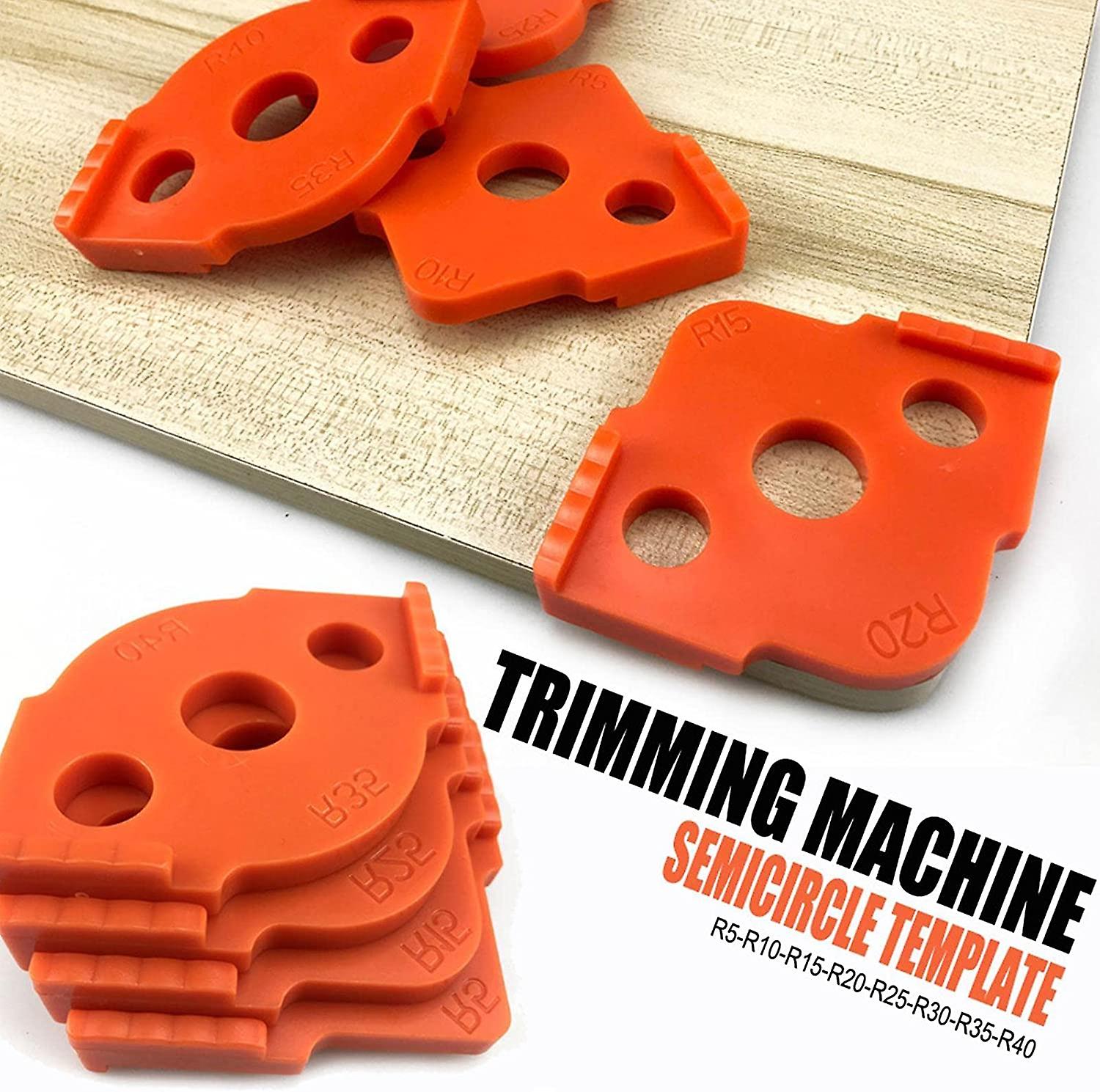 Woodworking Router Templates,4pcs Routing Rounded Corner Locator - R5 ...