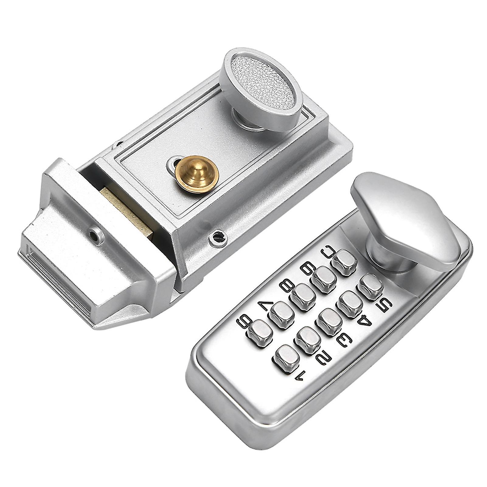 Digital password door lock mechanical code waterproof electronic locker ...