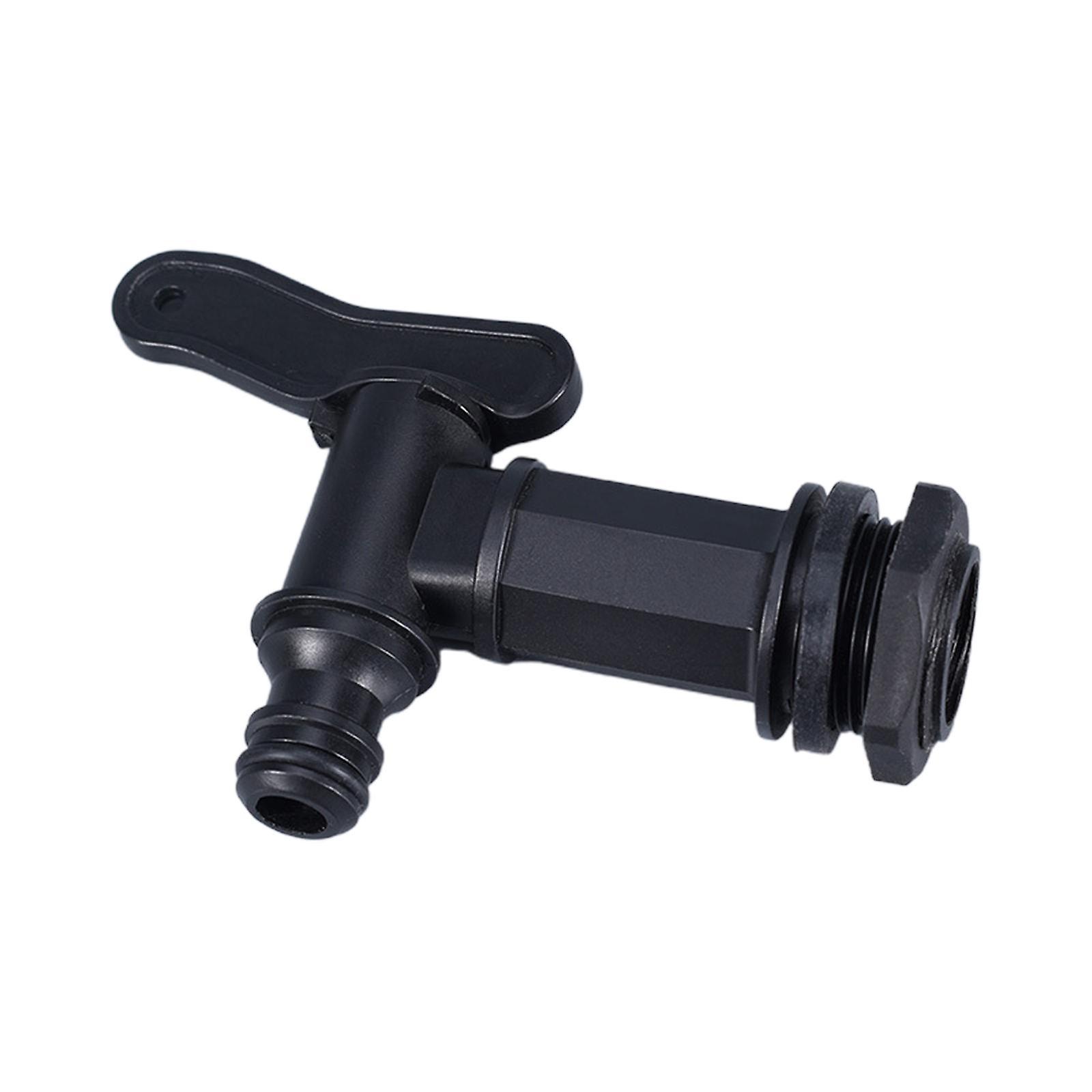 Water Butt Tap Black for Rain Storage Tank Garden Storage Bucket Tank ...