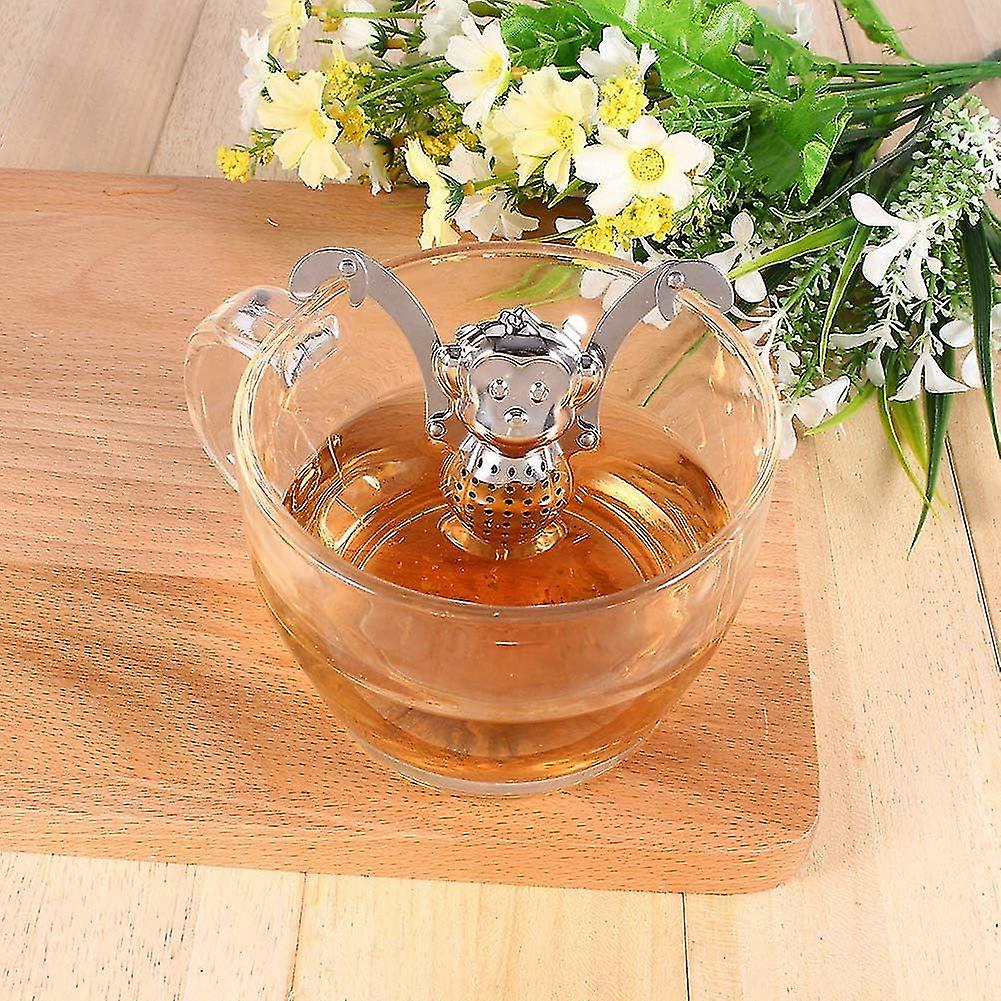 Cute Stainless Steel Loose Tea Leaf Infuser Tea Infuser Ball Strainer ...