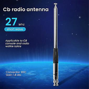 2 Pcs 27Mhz Antenna 9-Inch to 51-Inch Telescopic/Rod HT Antennas for CB Handheld/Portable Radio ...