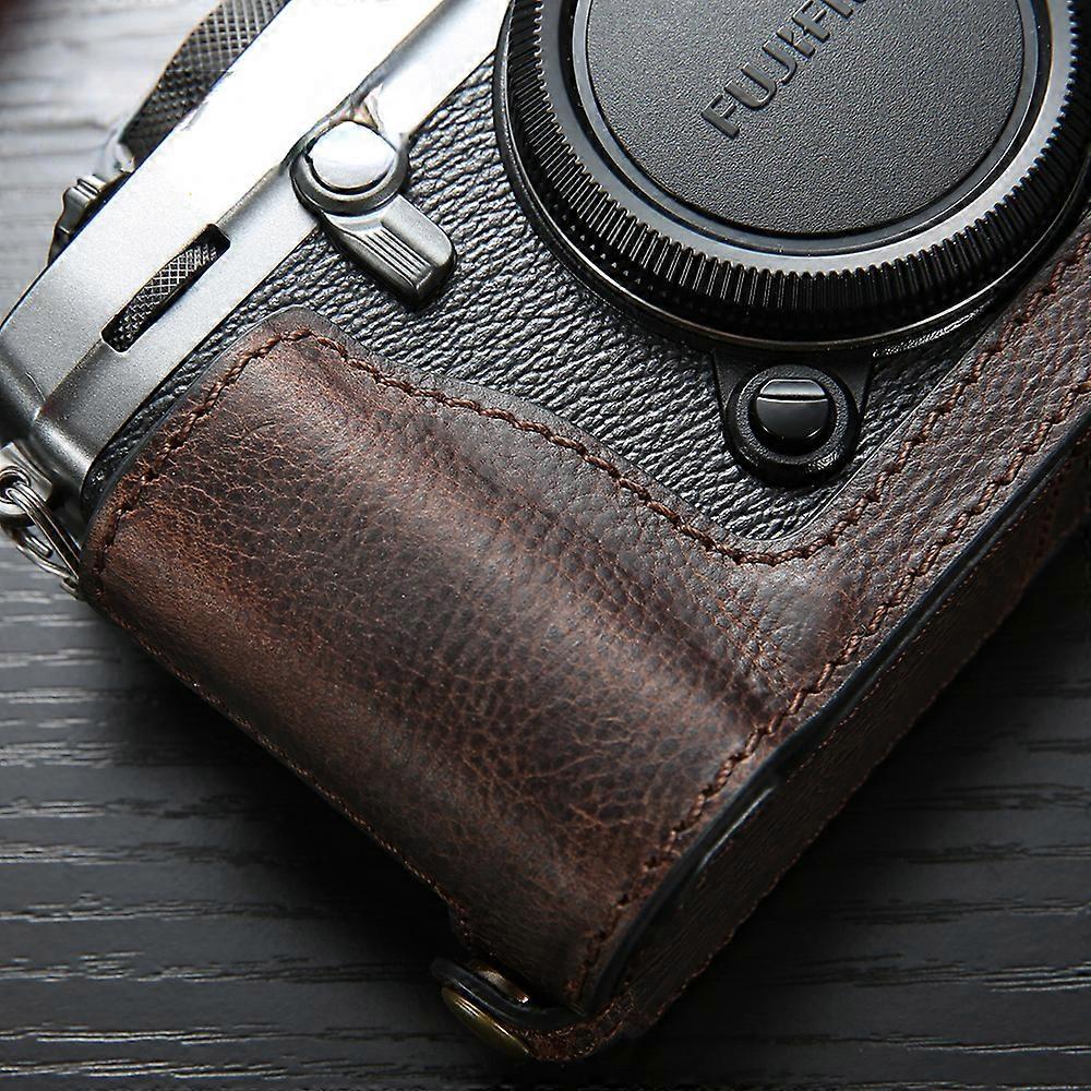 For Fujifilm Xpro2 Camera Bodysuit For Leather Camera Case Handle Half ...