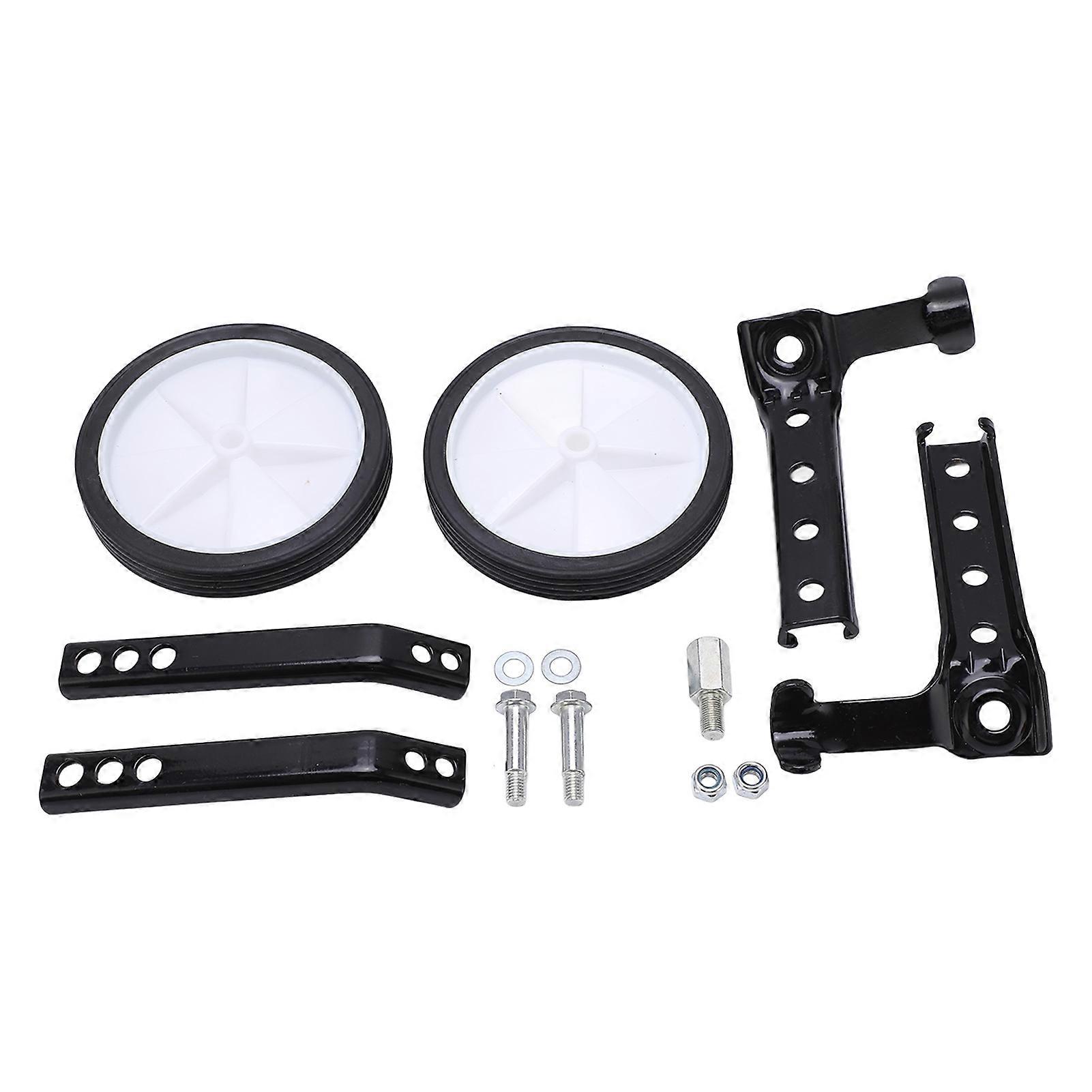 Bicycle Training Wheels Adjustable Steel Plastic Riding Auxiliary ...