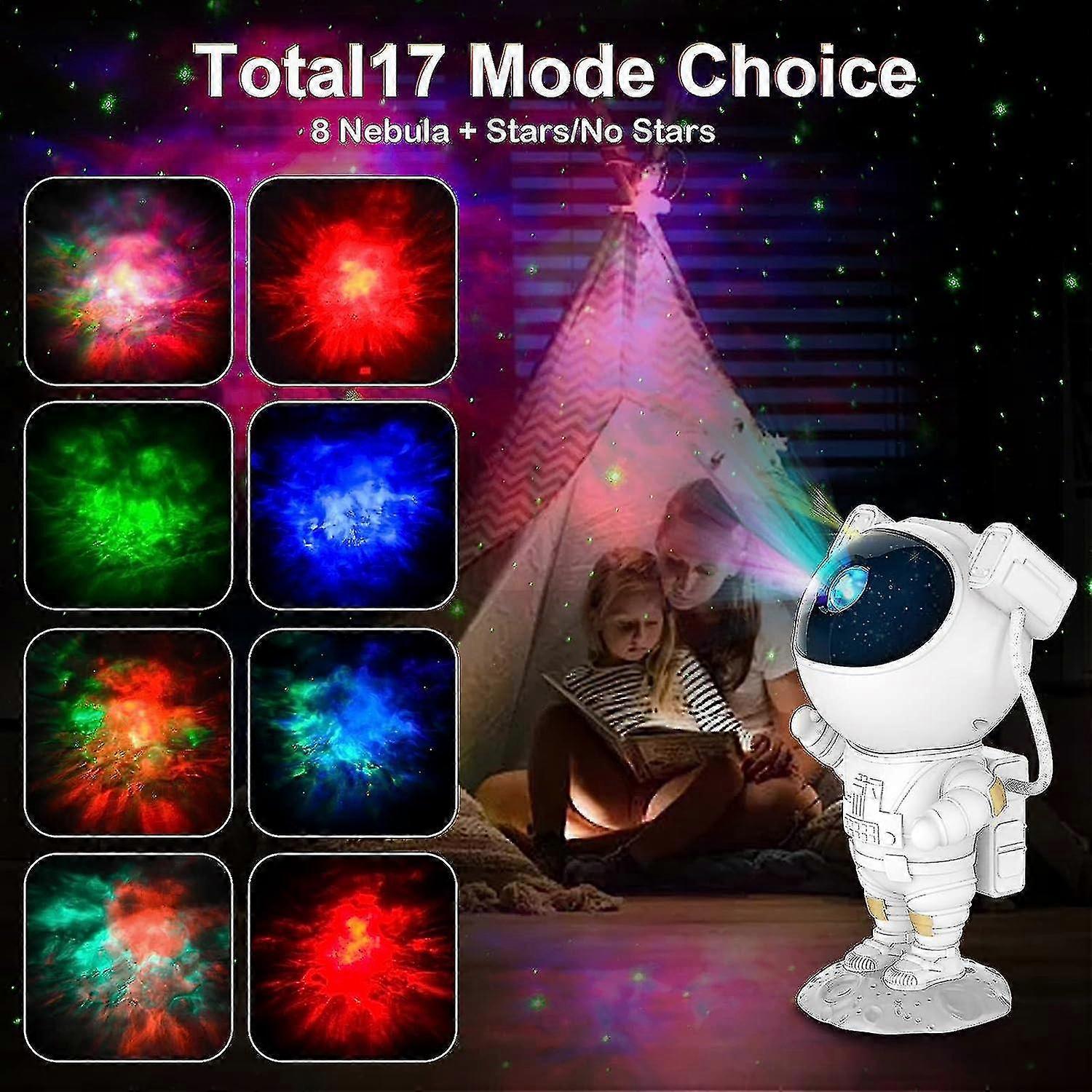 Astronaut Galaxy Projector Starry Sky Night Light, Astronaut Star ...