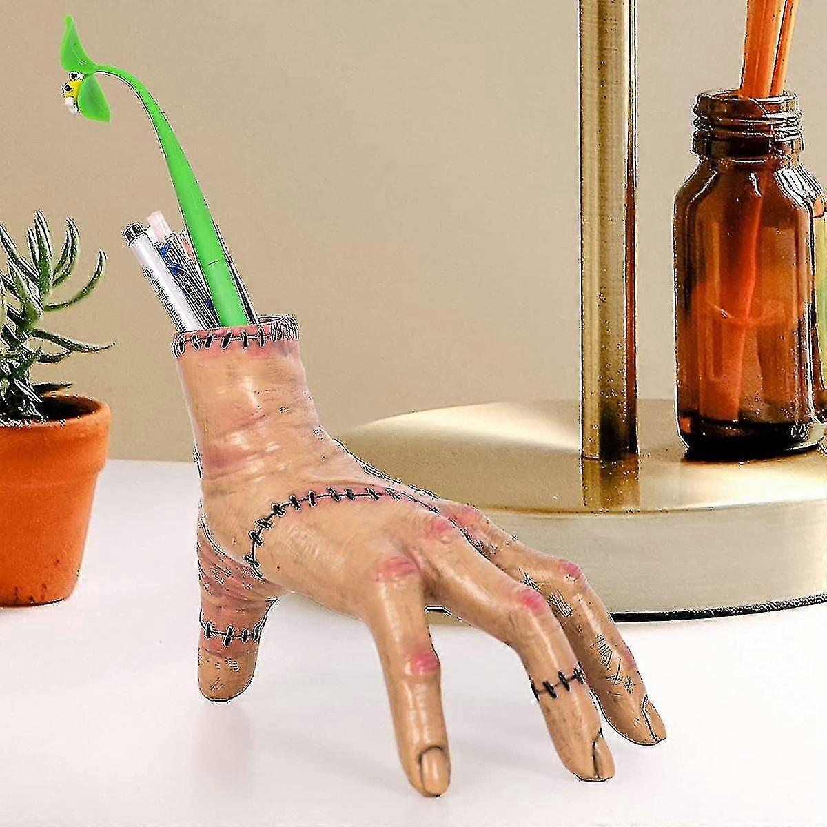 Thing Hand Addams Family Pencil Holder Wednesday Pen Organizer Cup ...