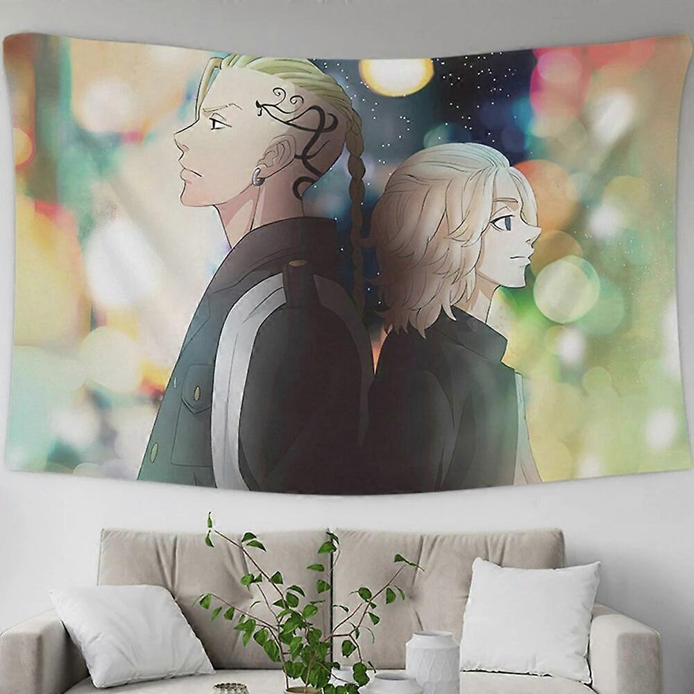 Anime Tapestry Senju Kawaragi Tokyo Revengers Cosplay Mikey Fabric ...