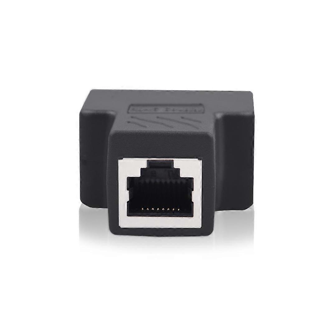 2 Port RJ45 Splitter Adapter LAN Network Ethernet Cable Plug 1X | Fruugo UK