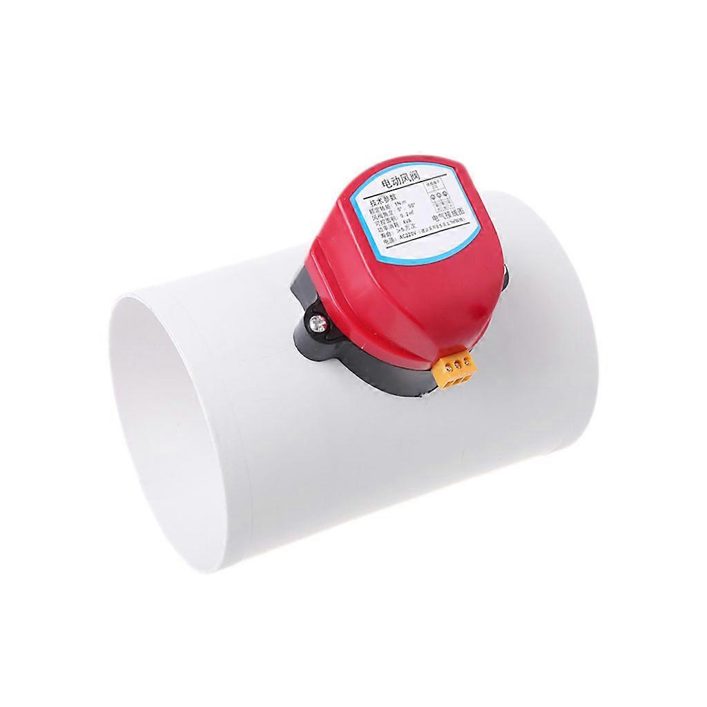 PVC HVAC Electric Damper Volume Control Valves For Ventilation Pipe 220 ...