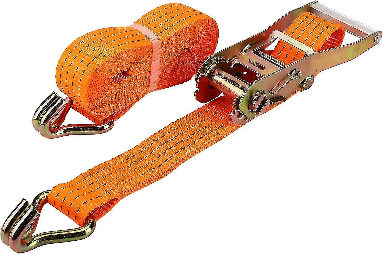 Strapping Heavy Duty Cargo Ratchet With Double Hooks (orange) (1pcs ...
