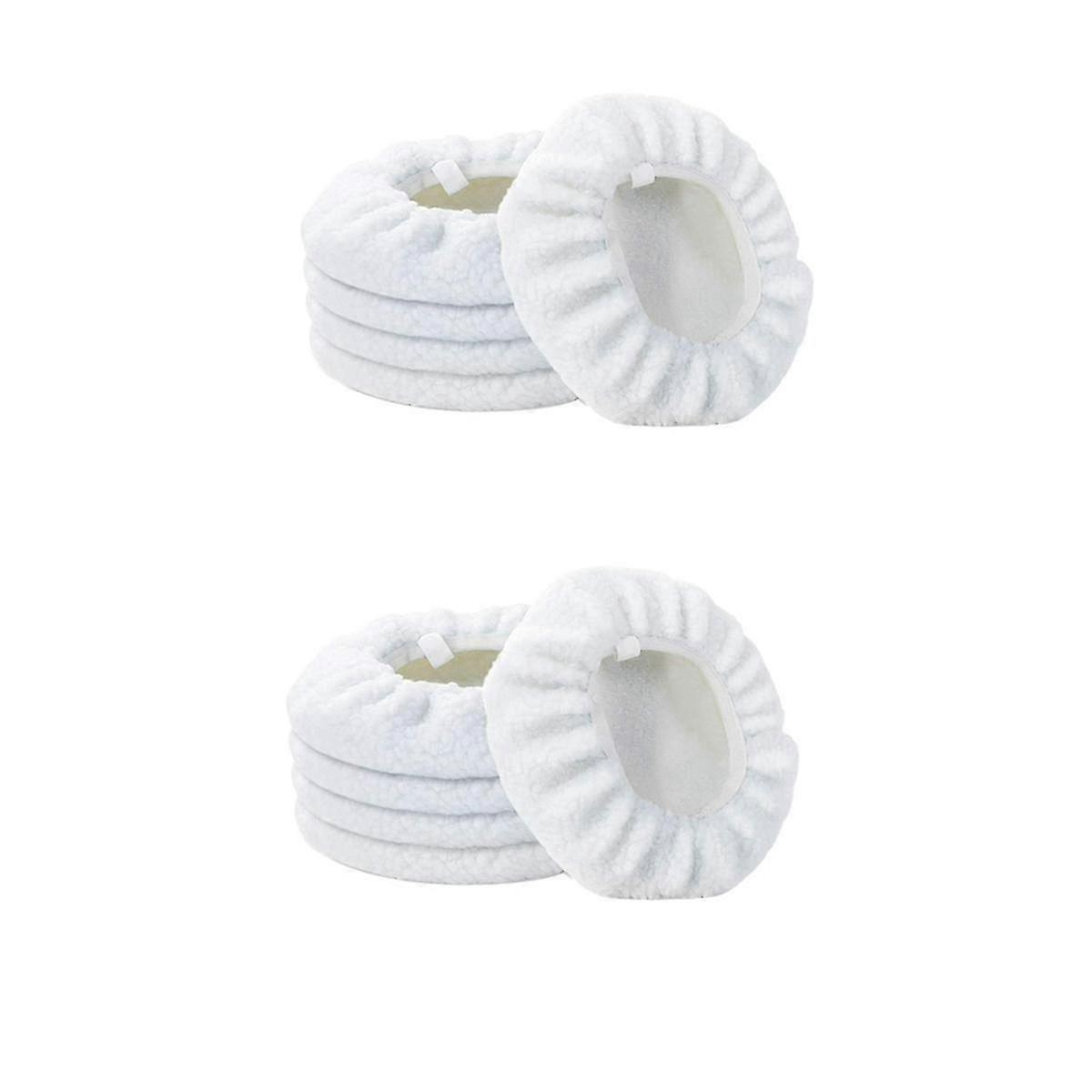 10 Pcs 10 Inch Bonnet Polisher Polish Pad Polishing Buffling Car Buffer ...