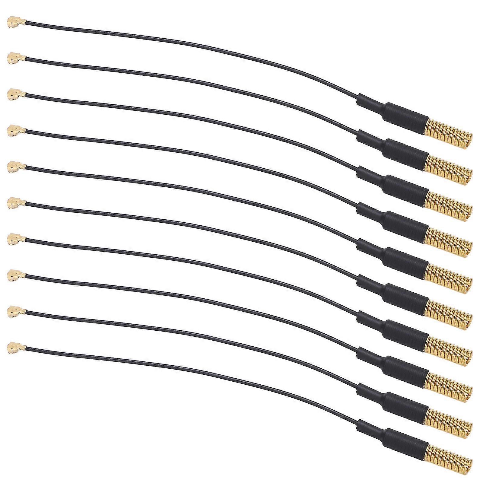 10PCS Semi Builtin Spring Antenna 433470MHZ IPEX Interface Pure Copper ...
