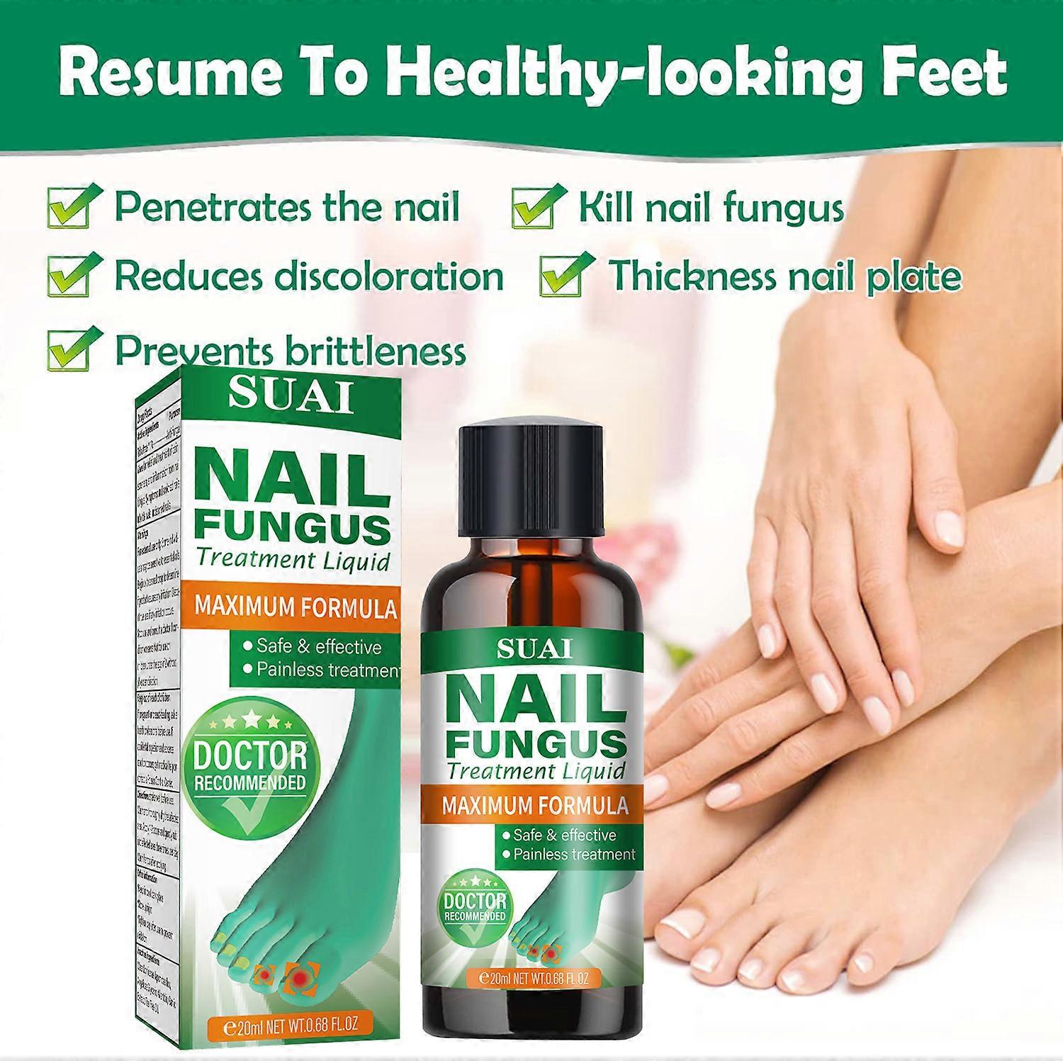 Nail Fungus Treatment Liquid, Nail Fungus Treatment for Toenail and ...