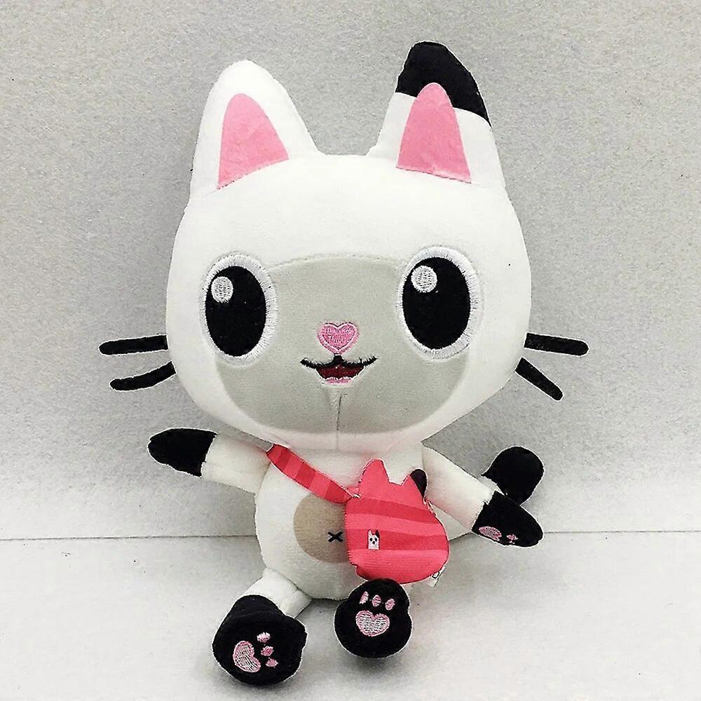 New Gabby Dollhouse Plush Toy Cartoon Stuffed Animals Smiling Cat Car ...