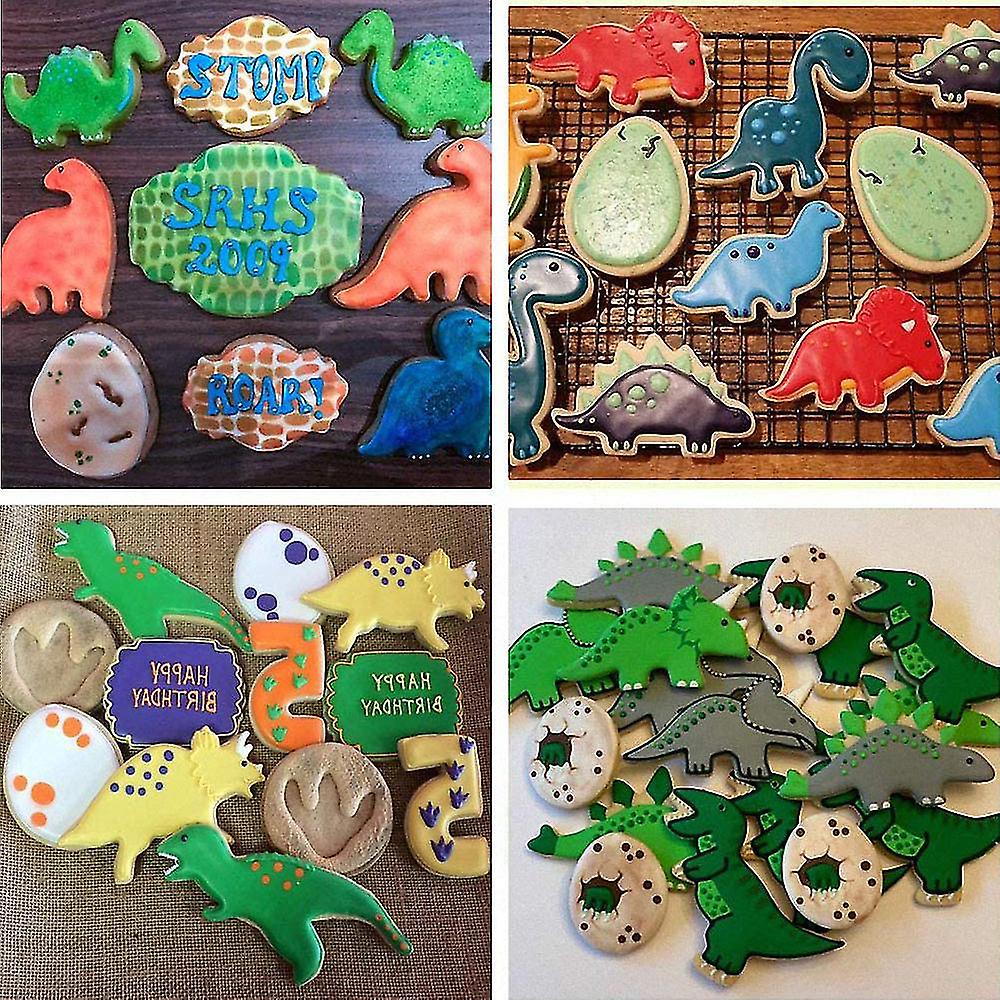 Dinosaur Cookie Cutter, Fondant Cookie Cutter Compatible With Kids ...