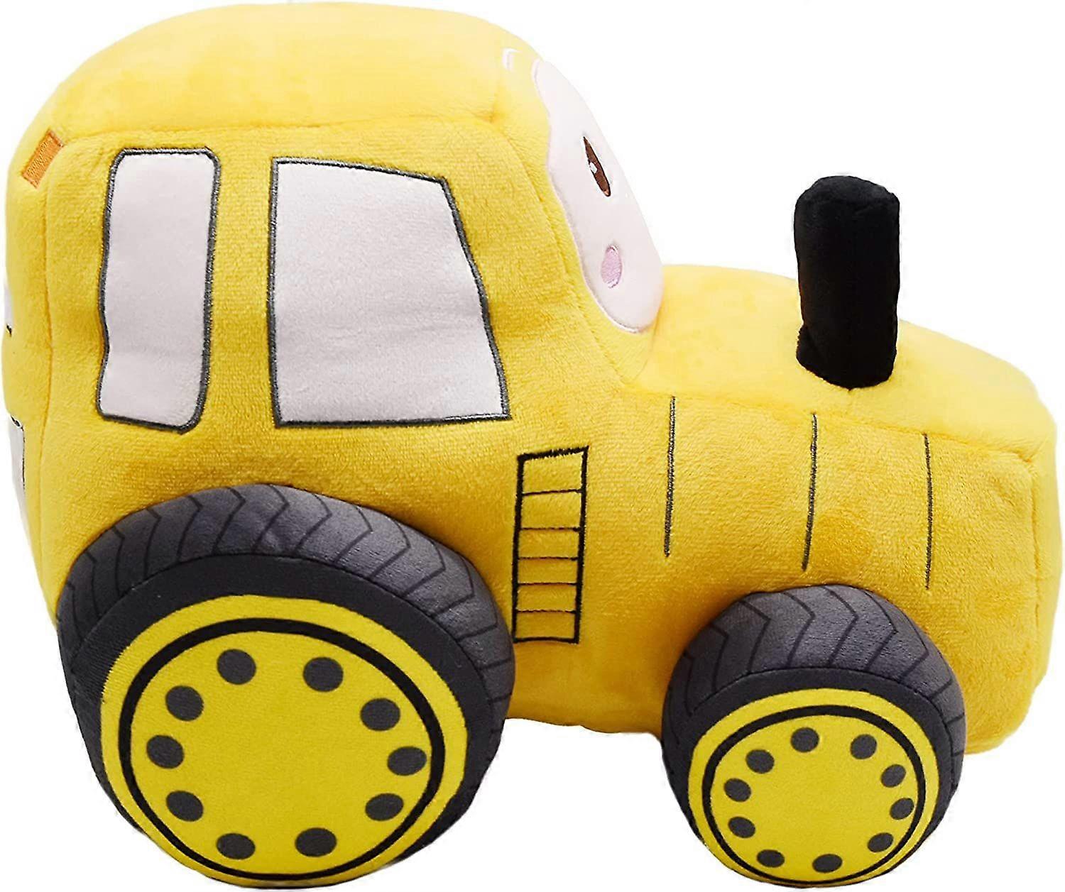 SBSGV Soft Plush Tractor Stuffed Truck Toy Super Cute Car Plushie Throw ...