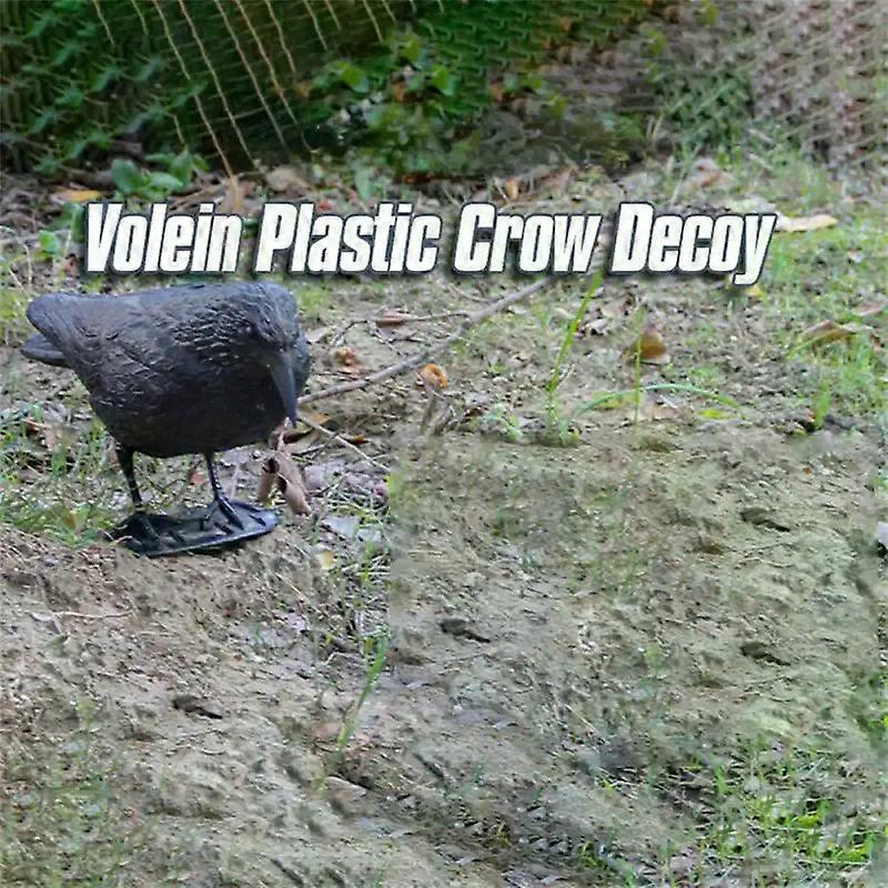 Decoracion Simulation Black Crow Raven Bird Repellent Pest Control ...
